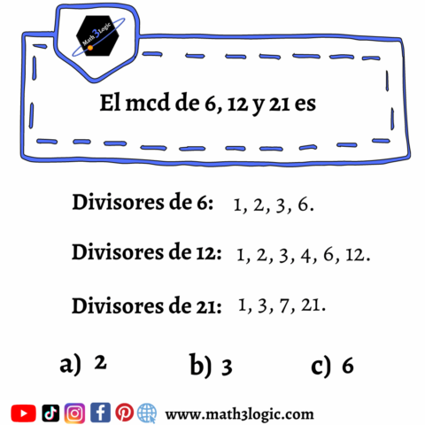 Diferencia entre MCD y MCM – Math3logic