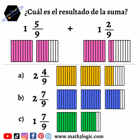 Suma y Resta de Fracciones Mixtas – Math3logic