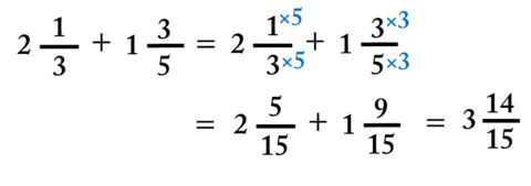 Suma y Resta de Fracciones Mixtas – Math3logic