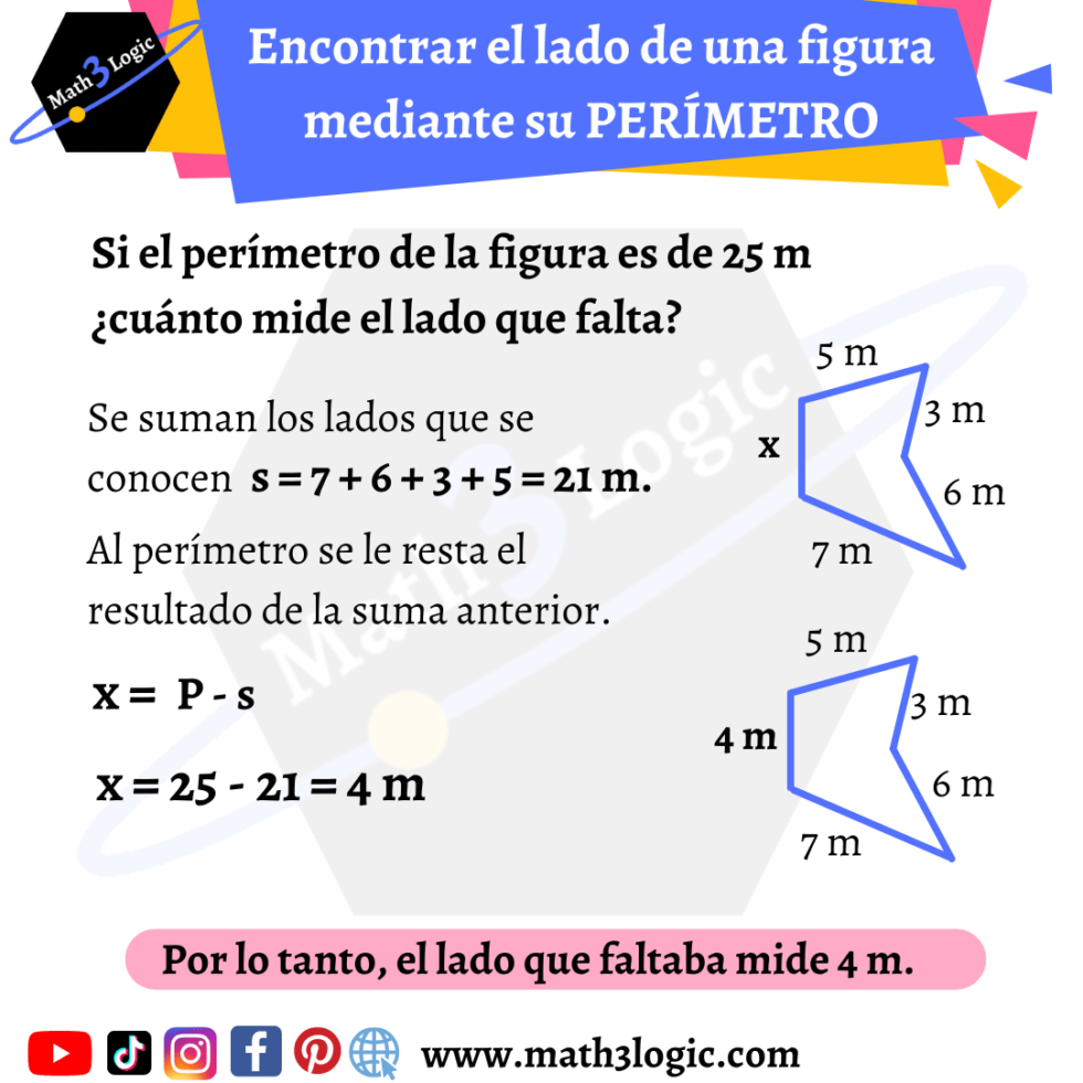 Encuentra el lado que falta: Cómo hallar la longitud desconocida usando ...